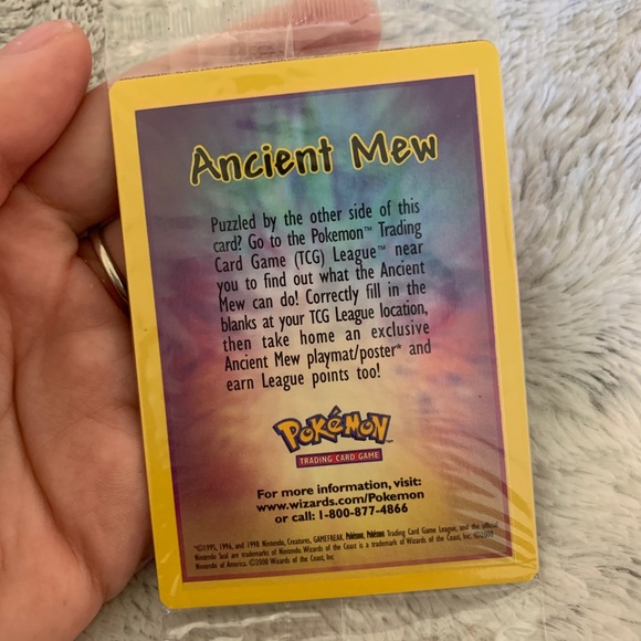 Other | Ancient Mew Promo Card | Poshmark